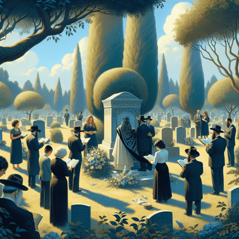 In the jewish religion what is an unveiling - Fromages Charlevoix