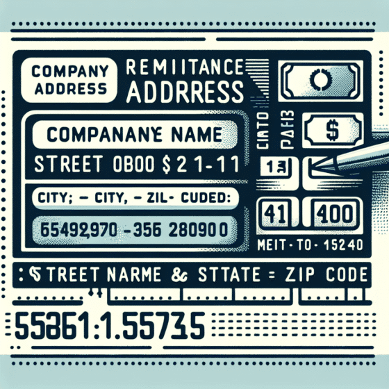 What is a remittance address - Fromages Charlevoix