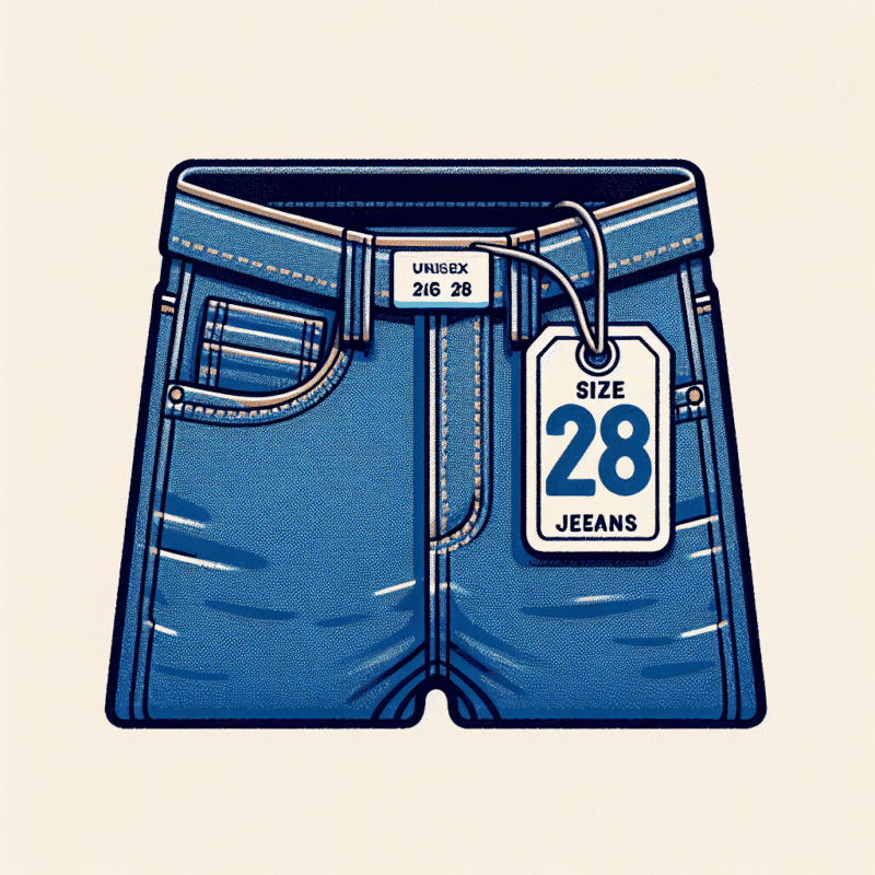 What is a size 28 in jeans - Fromages Charlevoix