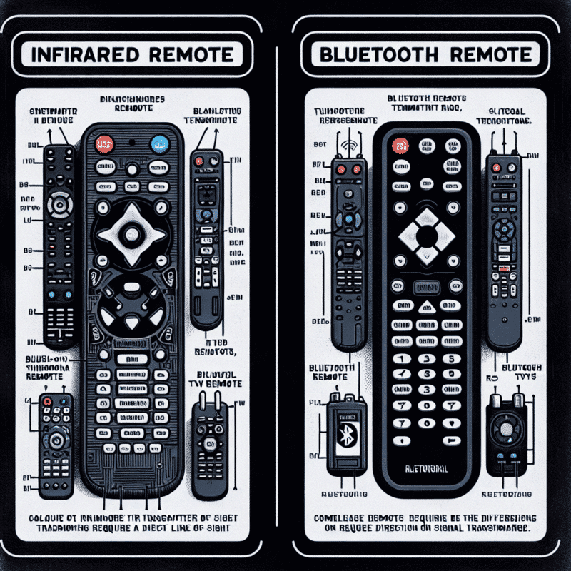 What is difference between infrared and bluetooth tv remote - Fromages ...