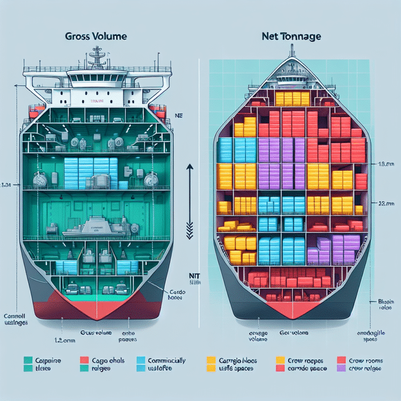 What is net vs gross volume on a vessel - Fromages Charlevoix