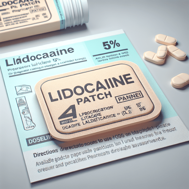 What is the strongest prescription lidocaine patch - Fromages Charlevoix
